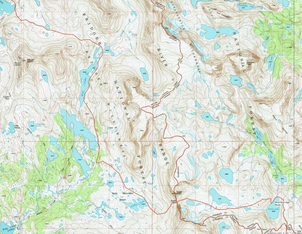 Wind River High Route - A Guide