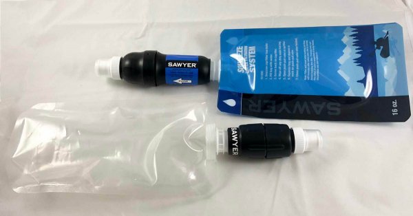 New Lighter Sawyer Micro Squeeze Filter & Game Changer Smart Water ...