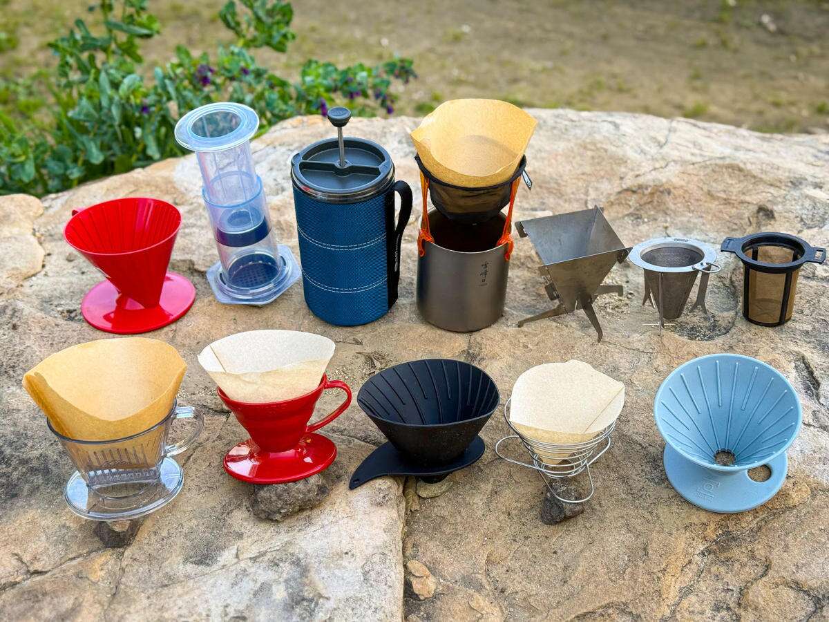 Lightweight & Collapsible Pour Over Coffee Drippers 2025