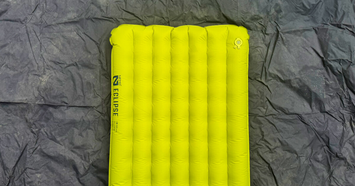 NEMO Eclipse Review 2026 New Best Value Sleeping Pad? - Adventure Alan